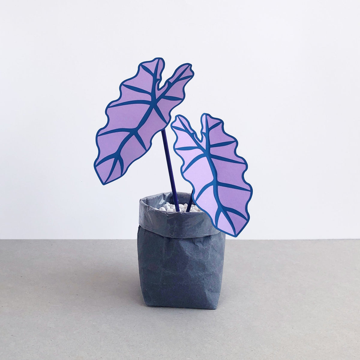 Pink Elephant's Ear Plant | Handmade Plant | Brazen Botany